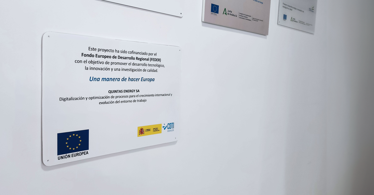 Quintas Energy receives a grant for its Digitalisation & Process ...