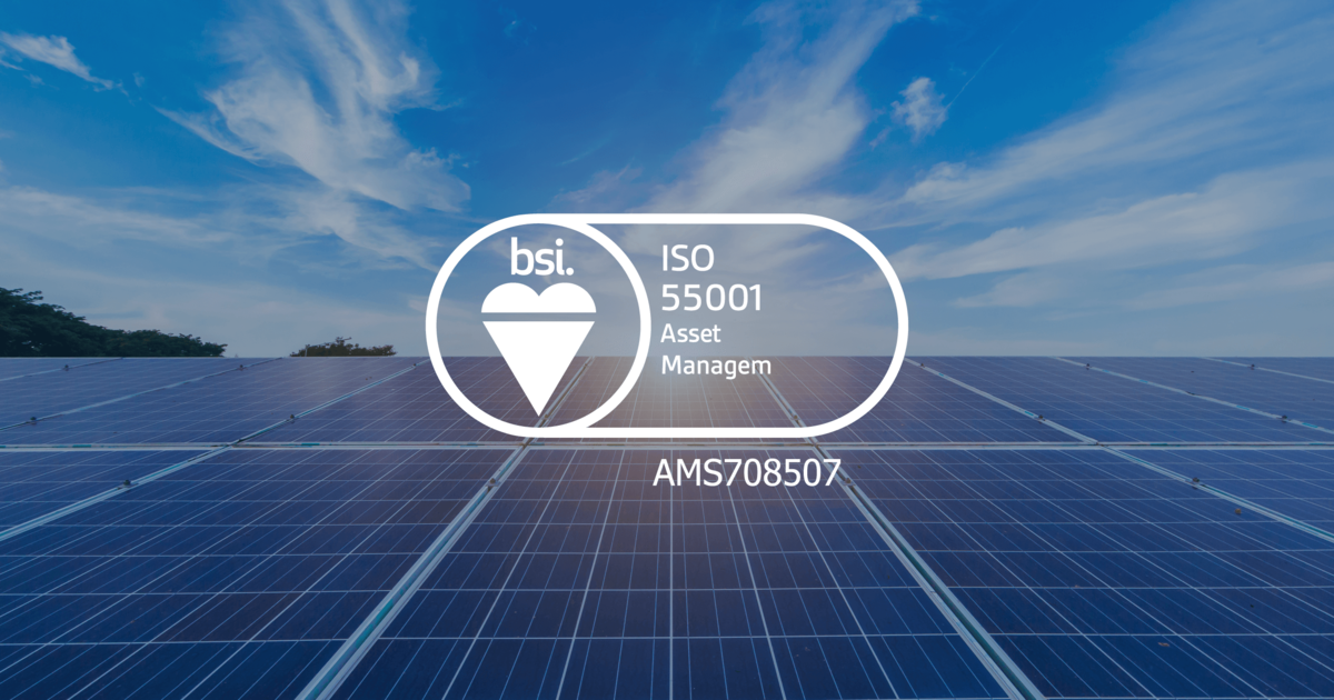 Maintaining excellence: Quintas Energy retains ISO 55001 accreditation